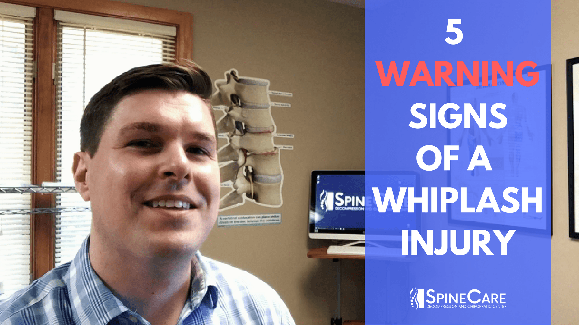 5 WARNING Signs of a Whiplash Injury | St. Joseph MI Chiropractic Care